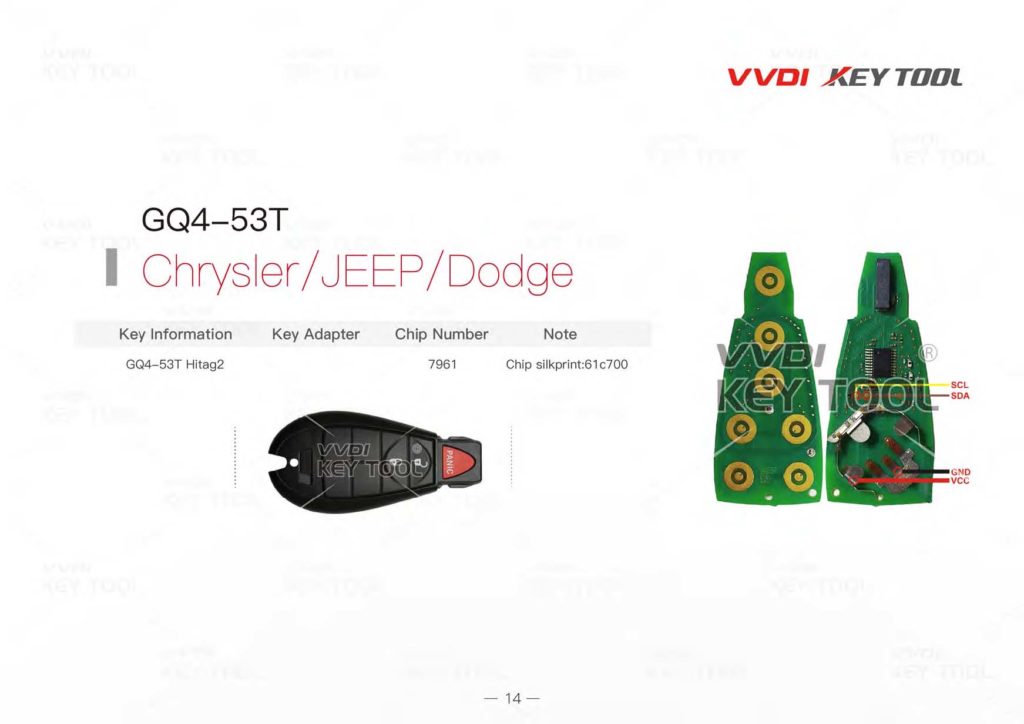 VVDI KEY Tool Remote Unlock Wiring Diagram | Key Cutting Machine